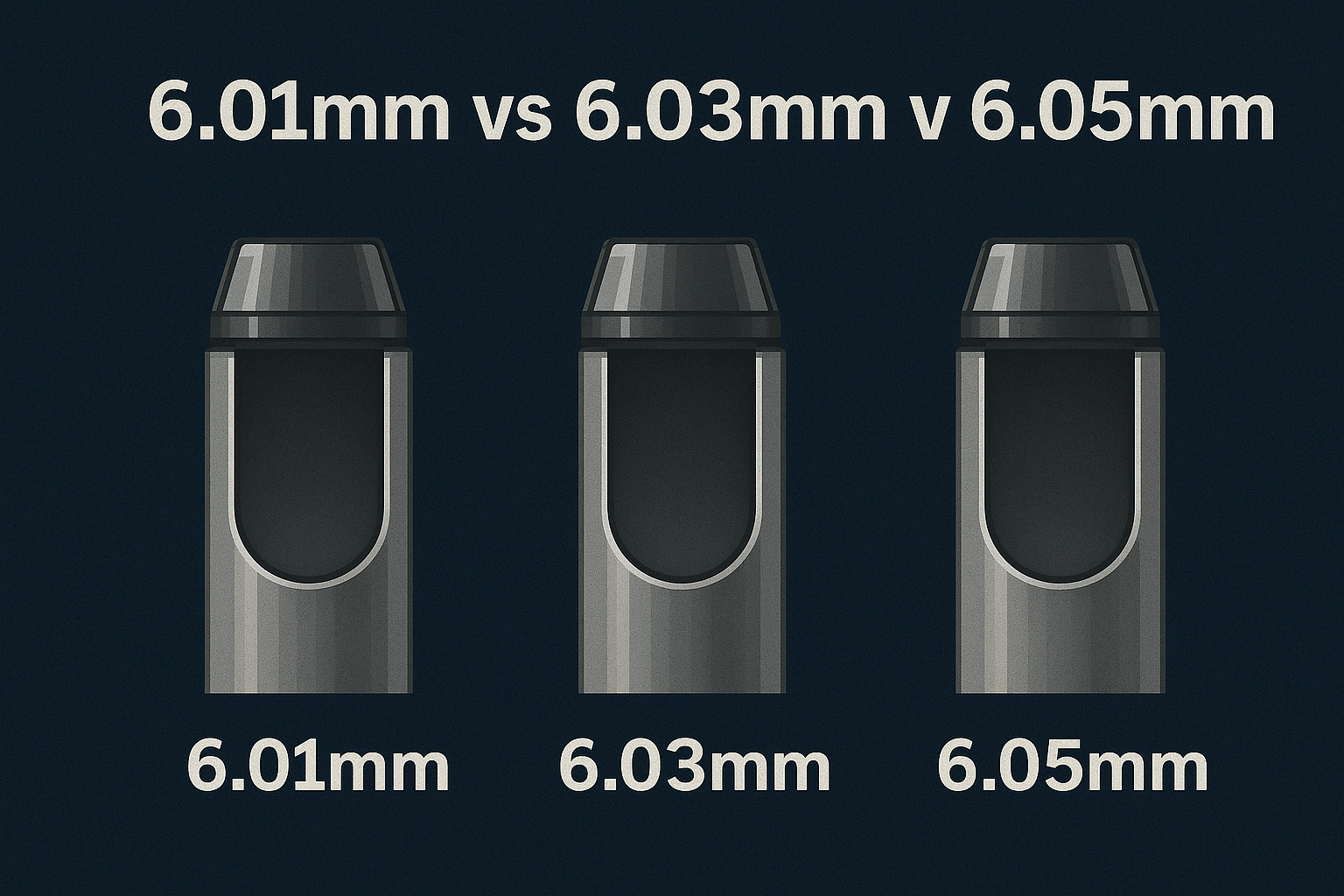 6.01mm vs 6.03mm vs 6.05mm | Airsoft Inner Barrel Bore Size Guide